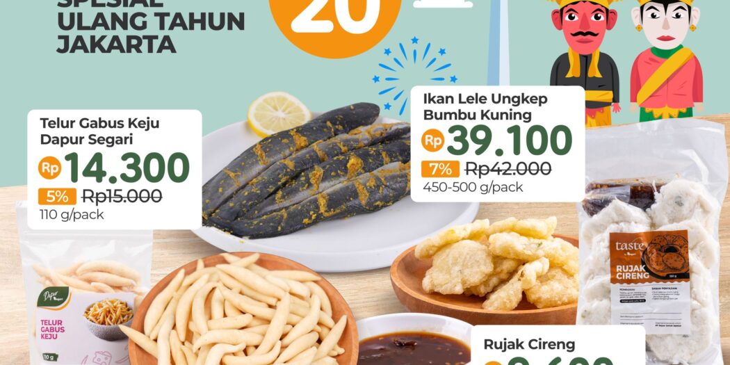 PROMO PRODUK PILIHAN SPESIAL ULANG TAHUN JAKARTA ?? | netly.win